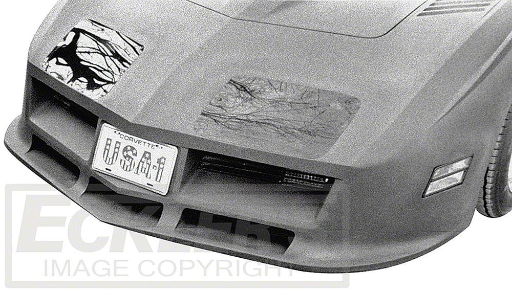 Ecklers Front Bumper Extension, Scoop Style, 1980-1982