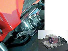 Ecklers Vortex Rammer Cold Air Intake with Black Cover (85-89 Corvette C4)