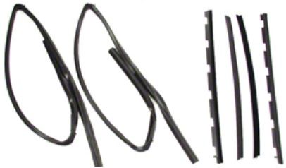 Ecklers 1988-2002 Chevrolet/GMC Door Weatherstrip Seal Kit 8 Pieces