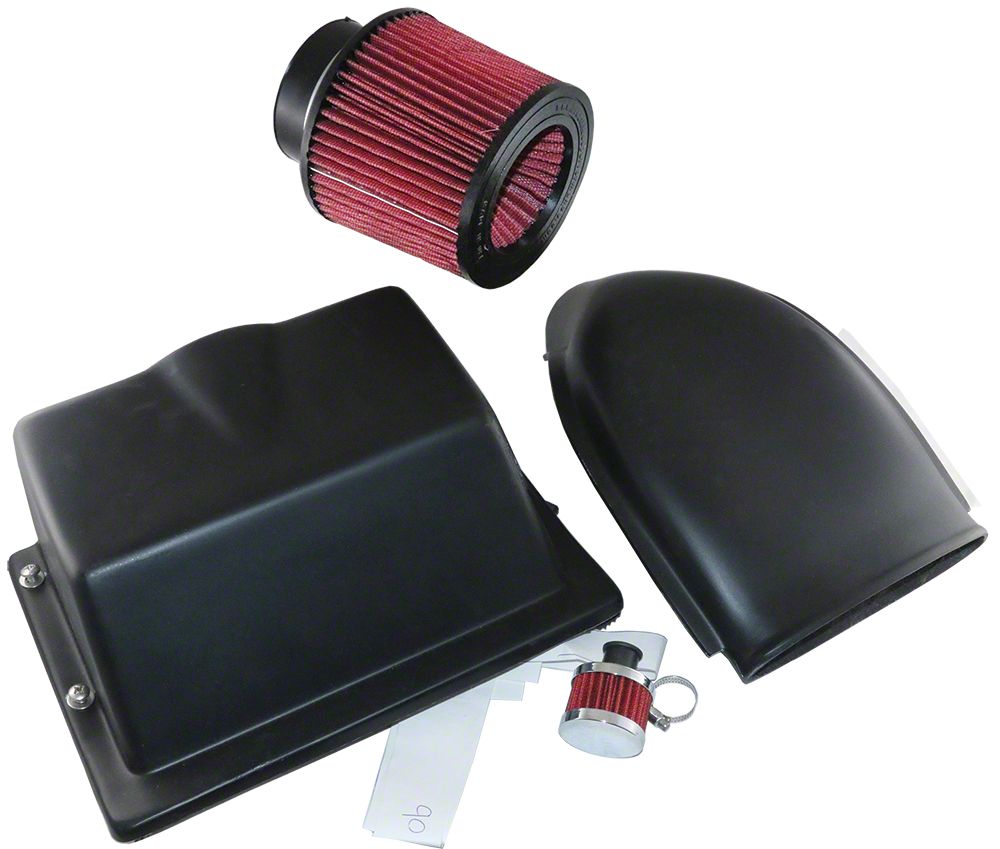 Ecklers Vortex Rammer Cold Air Intake with Black Cover (90-96 Corvette C4)