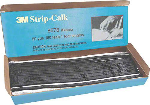 Ecklers Strip Caulk/ 3m Brand/ Black/ 20 Yards