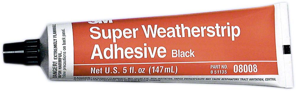 Ecklers 3M Weatherstrip Adhesive, Black (53-96 Corvette C1, C2, C3 & C4)