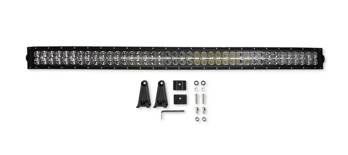 Ecklers 40 Long Straight Double Row LED Light Bar, Combo Spot/Flood ...