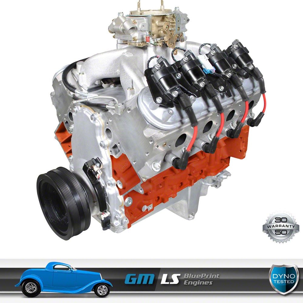 Ecklers 427 / 625HP Carbureted LS3 Small Block Chevy BluePrint Crate ...