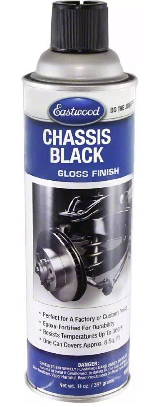 Ecklers 85% Gloss Chassis Black Spray