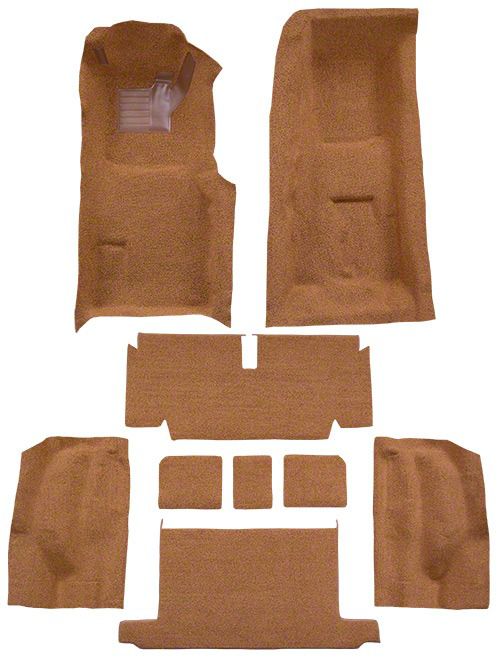 Ecklers Complete Loop Molded Carpet with Pad (71-72 Corvette C3 ...