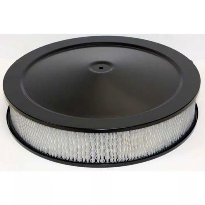 Ecklers Air Cleaner, Round Black, 14X3 (67-92 Camaro)