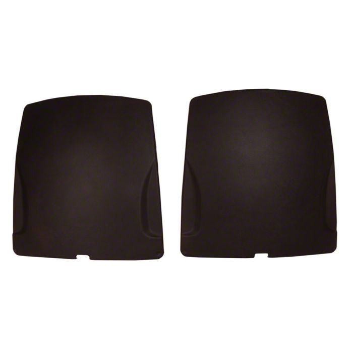 Al Knoch Interiors Ecklers Seat Back Panels with Brackets; Black ...