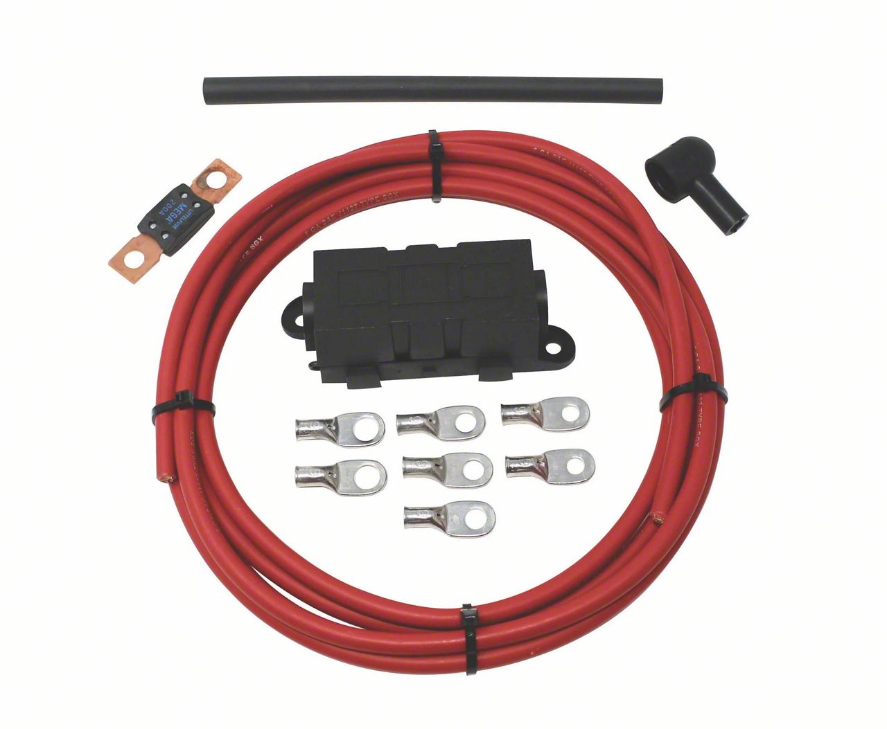 American Autowire Ecklers High Amp Alternator Connection Kit; 6-Gauge ...
