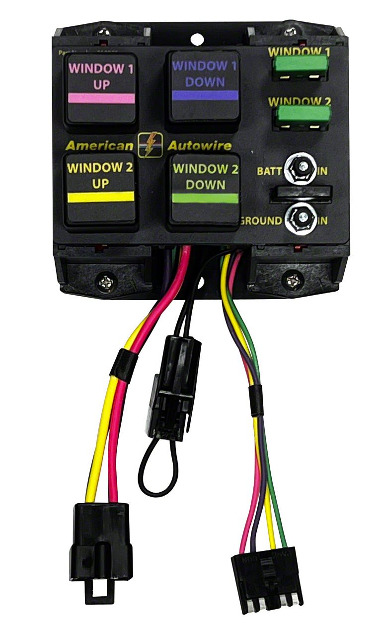 Ecklers Power Window Reversing Relay Kit; 2 Window (Universal; Some ...