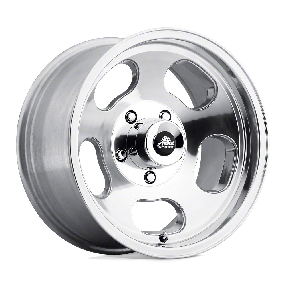 American Racing Ecklers Ansen Sprint Polished Wheel; 15x8; 0mm Offset ...