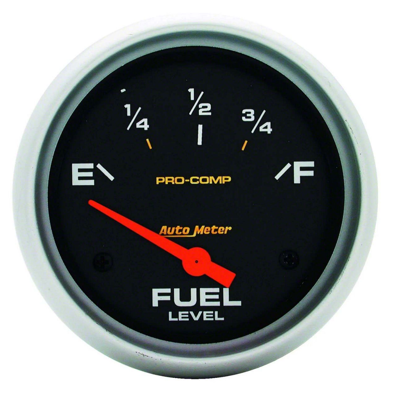 Auto Meter Ecklers Pro-Comp Series 2-5/8-Inch Fuel Level Gauge; 0 ohm ...
