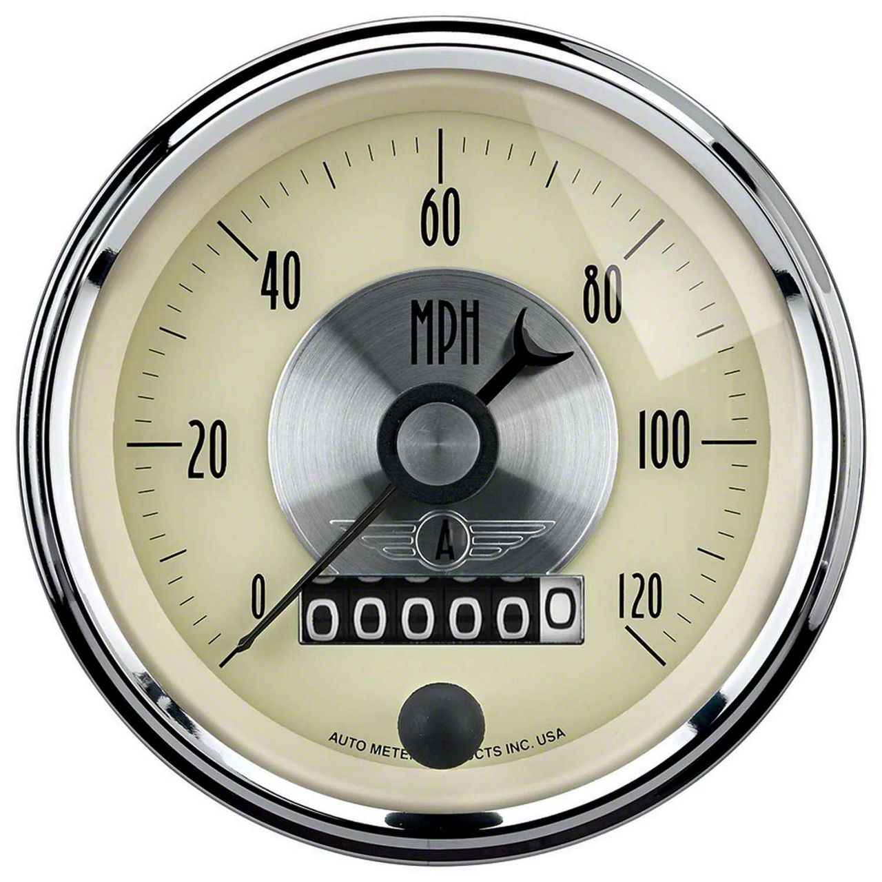 Auto Meter Ecklers Prestige Antique Ivory Series 3-3/8-Inch ...