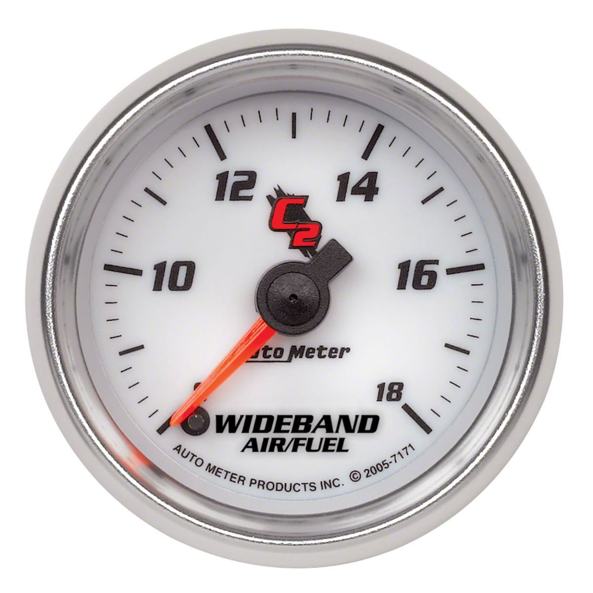 Auto Meter Ecklers C2 Series 2-1/16-Inch Wideband Air/Fuel Ratio Gauge ...