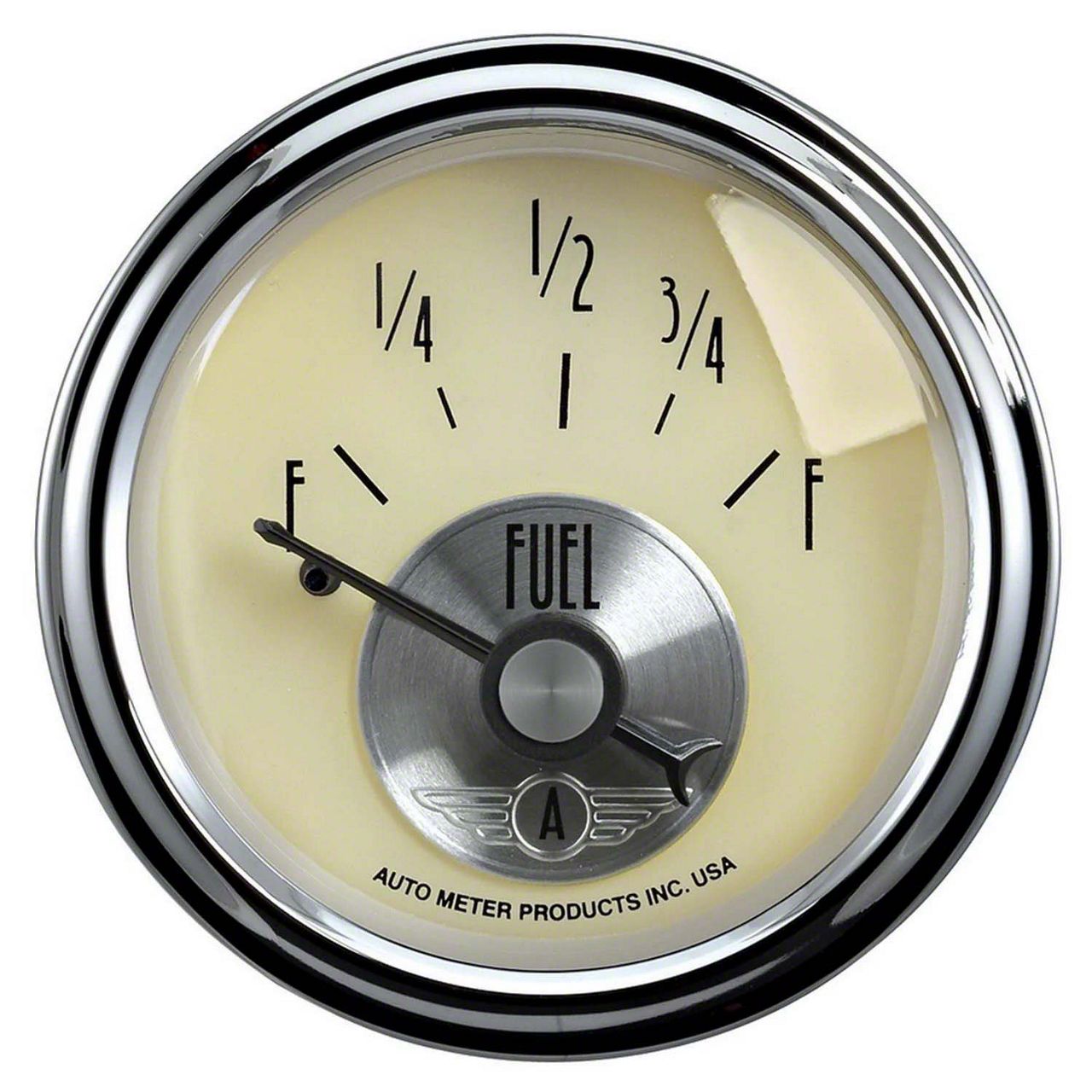 Auto Meter Ecklers Prestige Antique Ivory Series 2-1/16-Inch Fuel Level ...