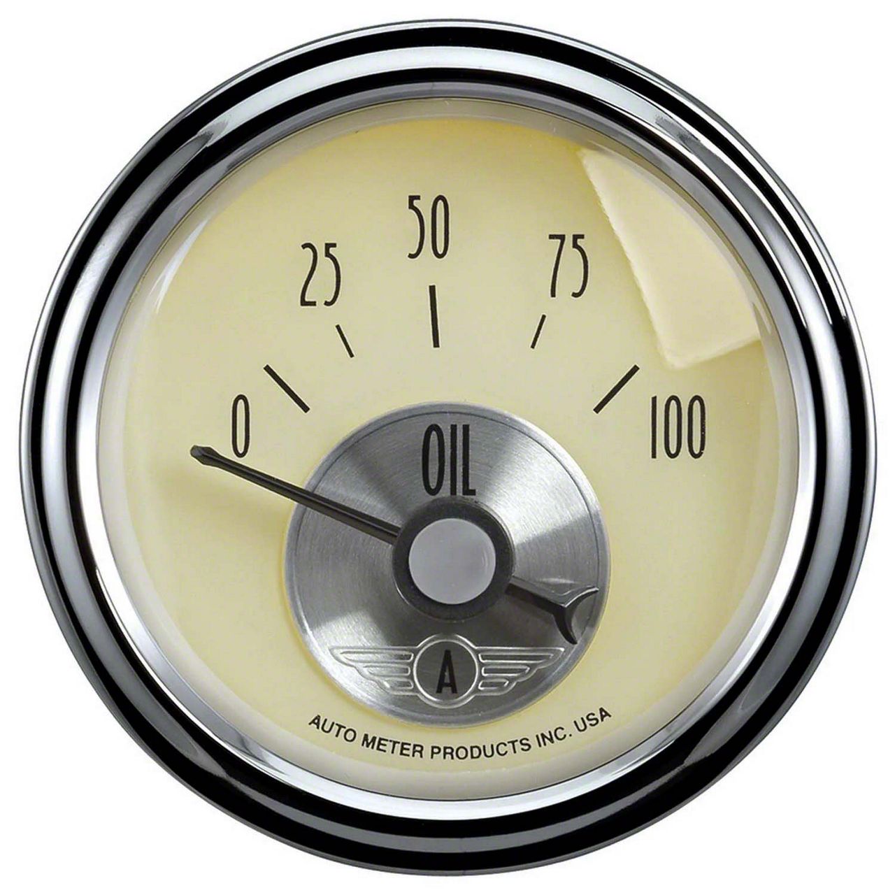 Auto Meter Ecklers Prestige Antique Ivory Series 2-1/16-Inch Oil ...