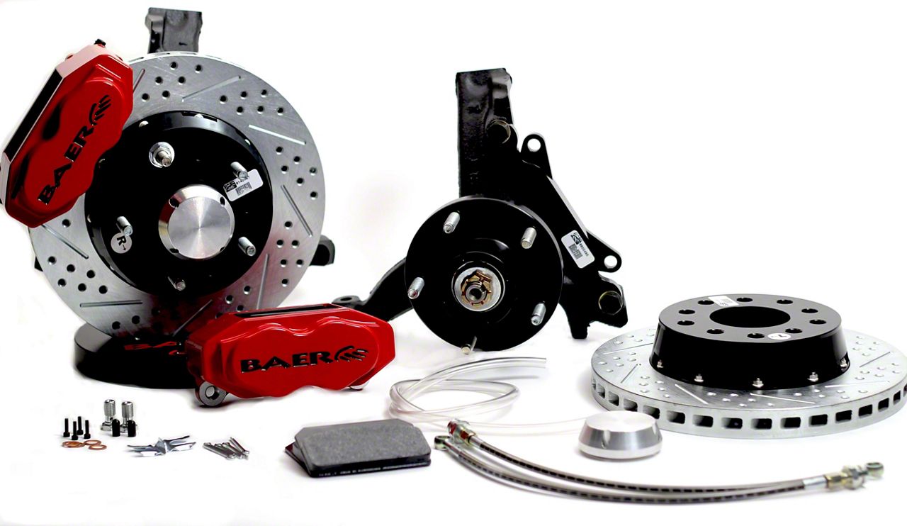 Baer Ecklers SS4+ Front Big Brake Kit with 11-Inch Rotors and Stock ...