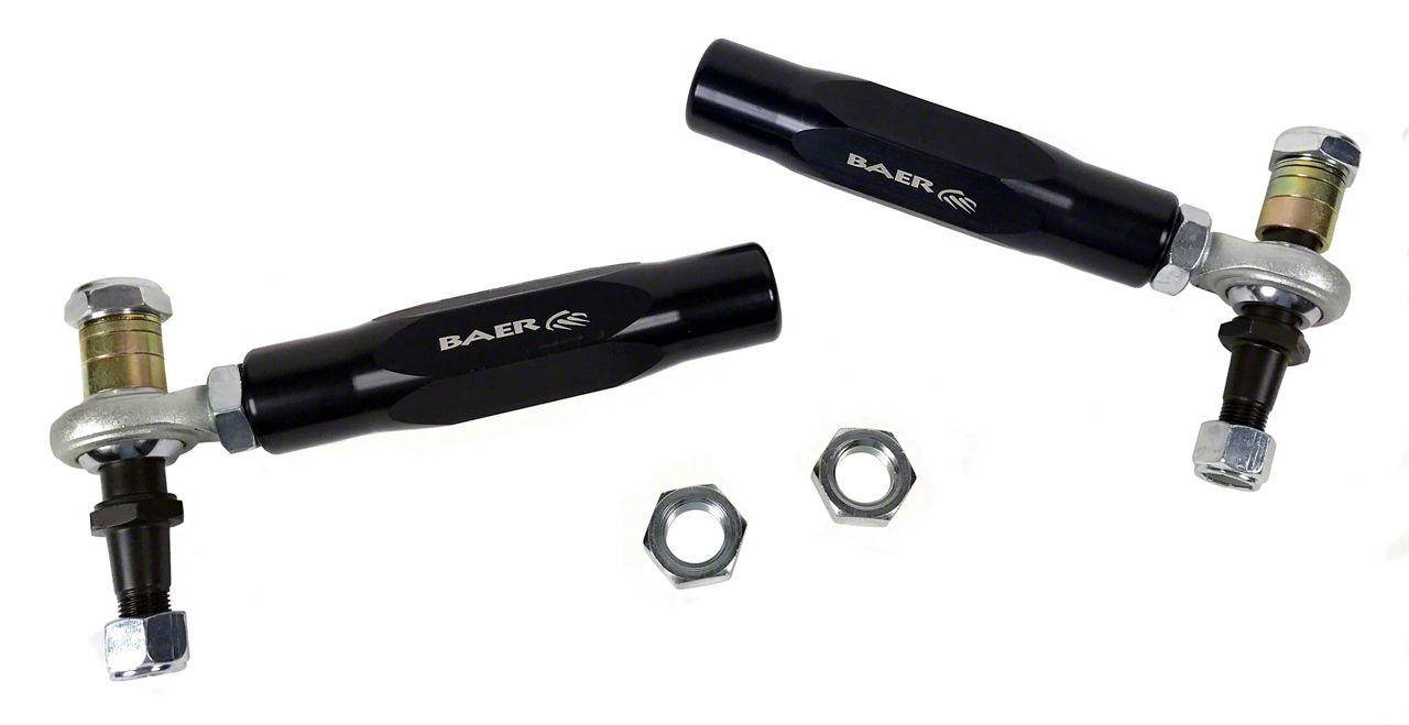 Baer Ecklers Tracker Tie Rod/Bump Steer Kit 3301012 (70-Early 75 ...
