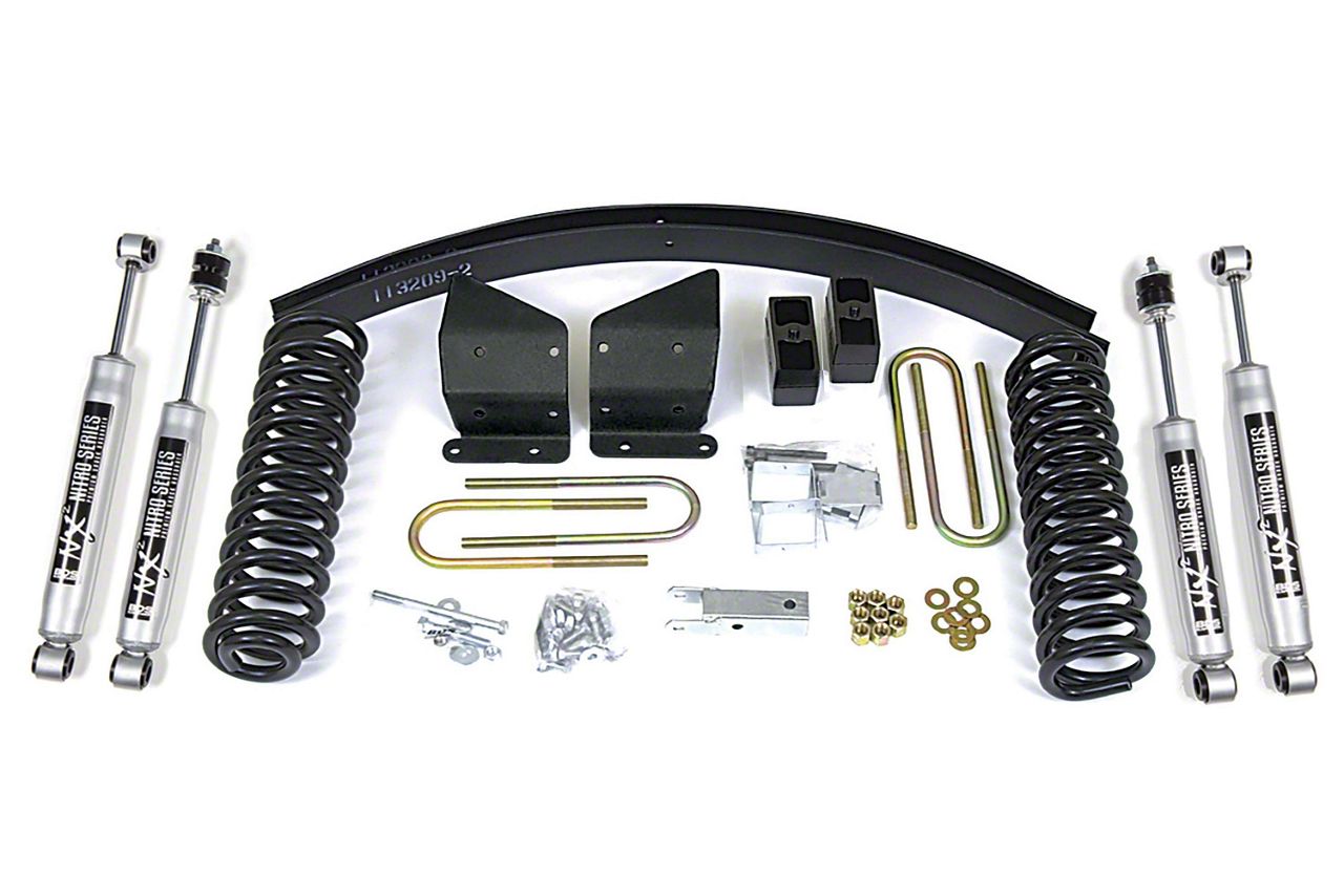 BDS Ecklers 4-Inch Suspension Lift Kit with Rear Lift Blocks, Add-A ...