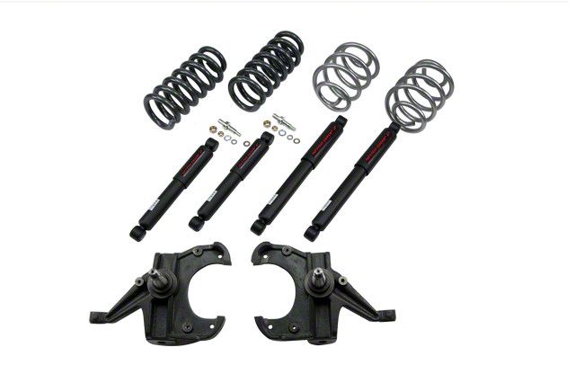 Belltech Ecklers Lowering Kit with Nitro Drop II Shocks; 4-Inch Front ...