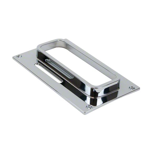 B&M Ecklers MegaShifter Console Shifter Cover; Chrome 81037 (68-69 Camaro)