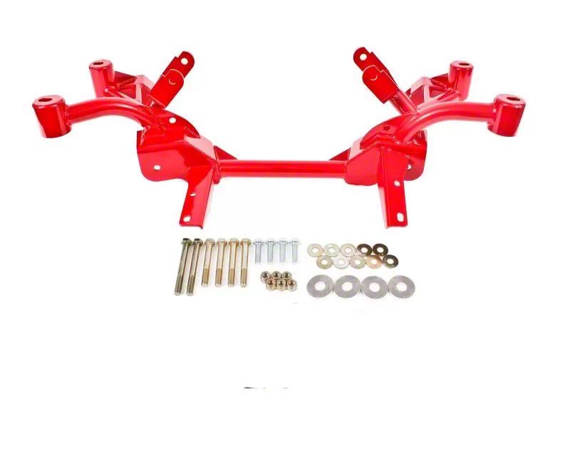 BMR Ecklers K-Member with LS1 Motor Mounts; Pinto Rack Mount; Red BMR ...