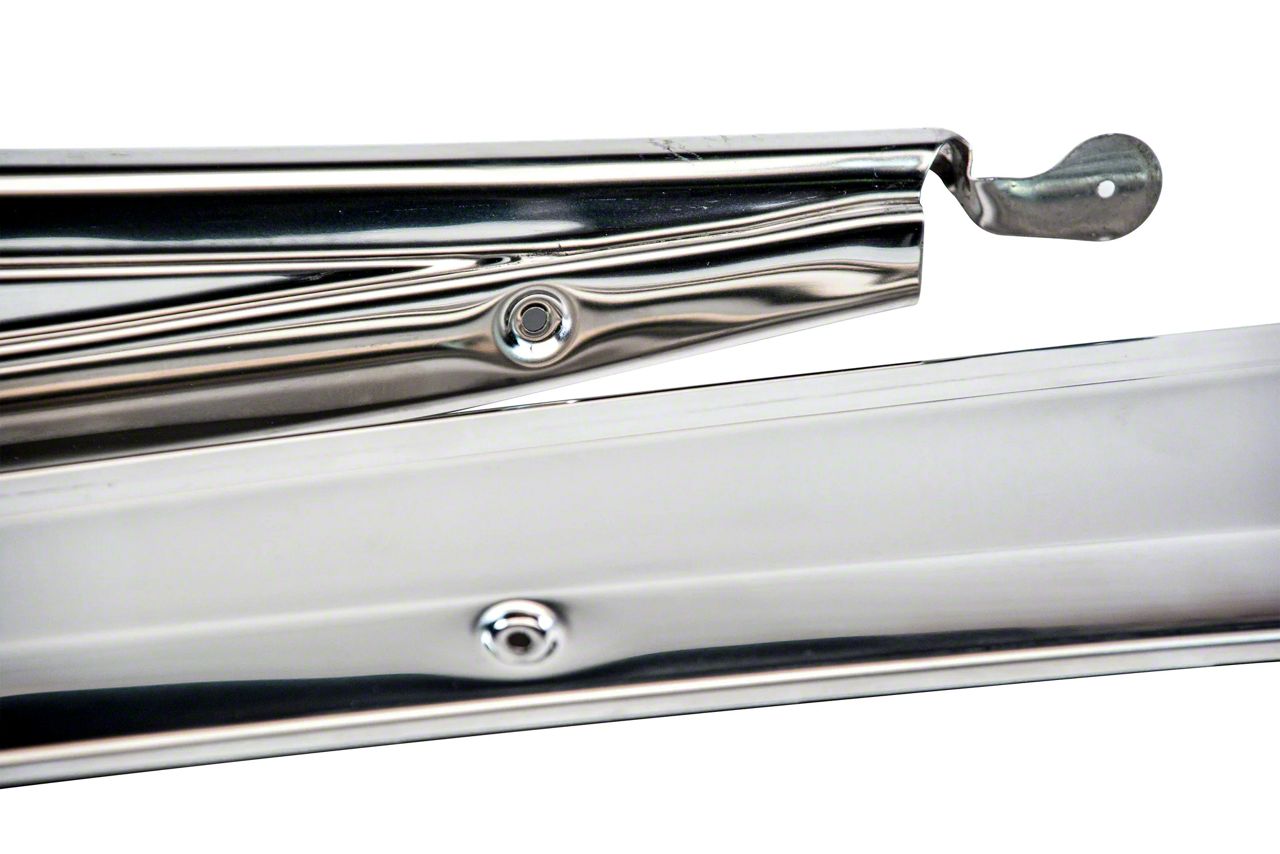 Ecklers Door Scuff Plates (33-34 Ford Car 3-Window Coupe, Tudor)