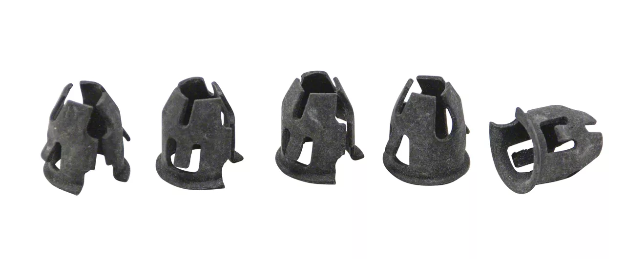 Ecklers Emblem Barrel Clips; 1/8-Inch Stud Size; 1/4-Inch Hole Diameter ...