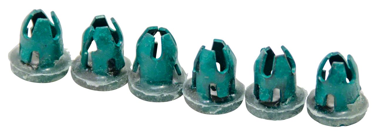 Bob Drake Ecklers Emblem Barrel Clips; 1/8-Inch Stud Size; 3/16-Inch ...