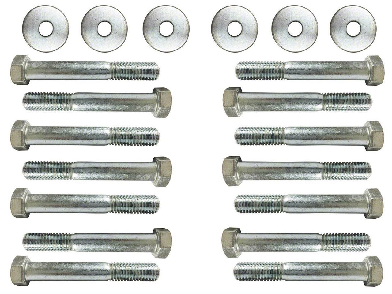 Ecklers Body Mount Hardware (55-57 150 Hardtop, 210 Hardtop, Bel Air ...
