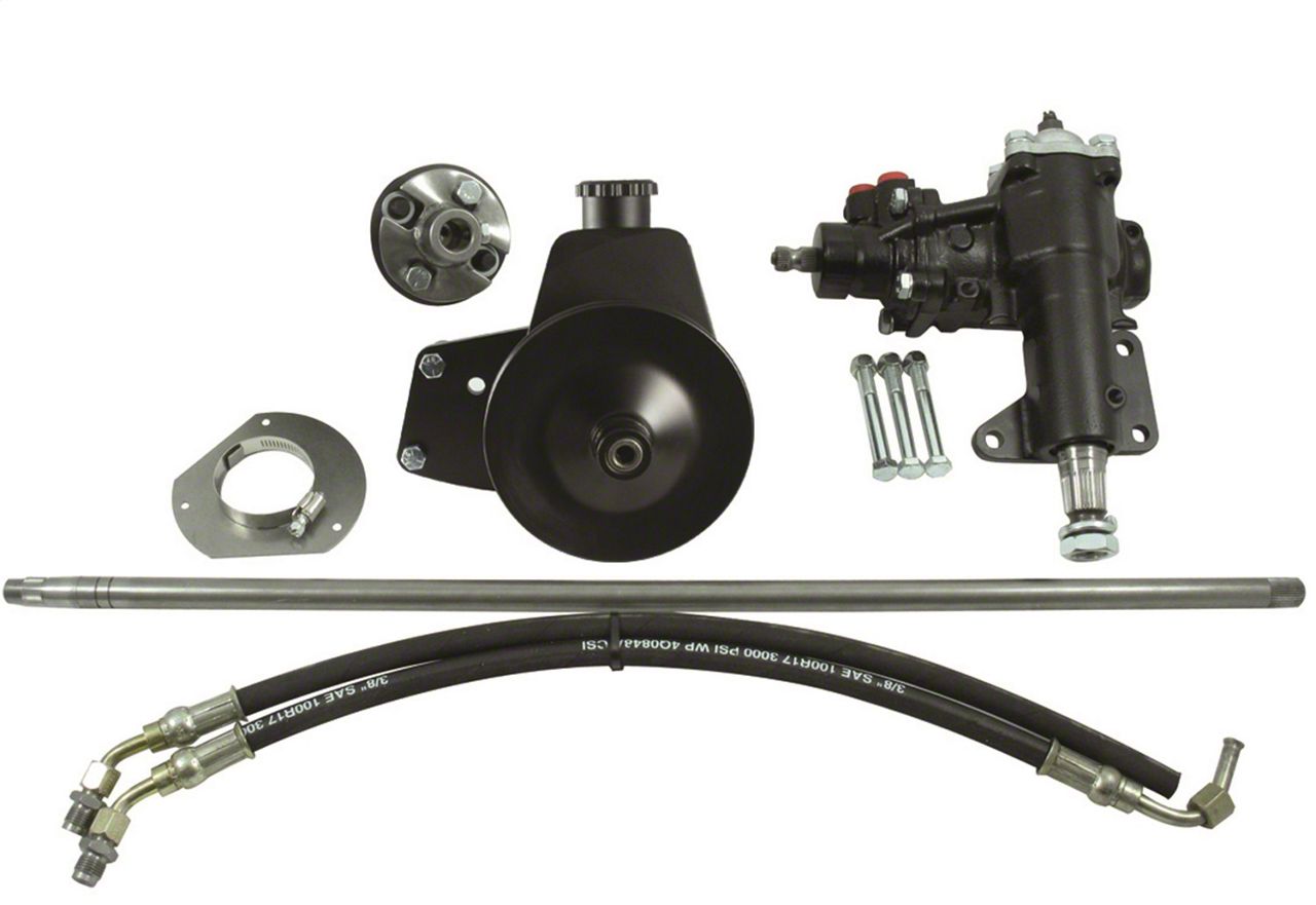 Borgeson Ecklers Power Steering Conversion Kit; 14:1 Ratio 999020 (64 ...