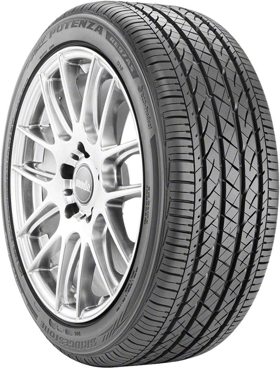 Bridgestone Ecklers Potenza RE97AS RFT Tire 8833 (P225/50R18)