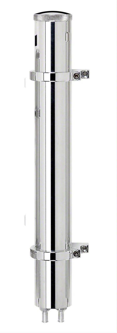 Ecklers Coolant Overflow Tank; Chrome (Universal; Some Adaptation May ...