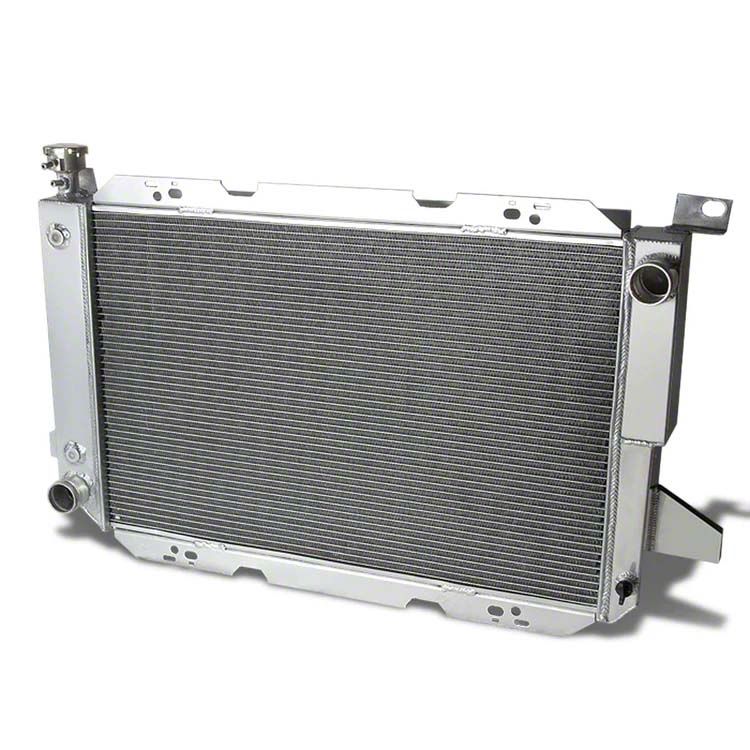 Ecklers Full Aluminum Radiator; 3-Row (85-96 V8 Bronco w/ Manual ...