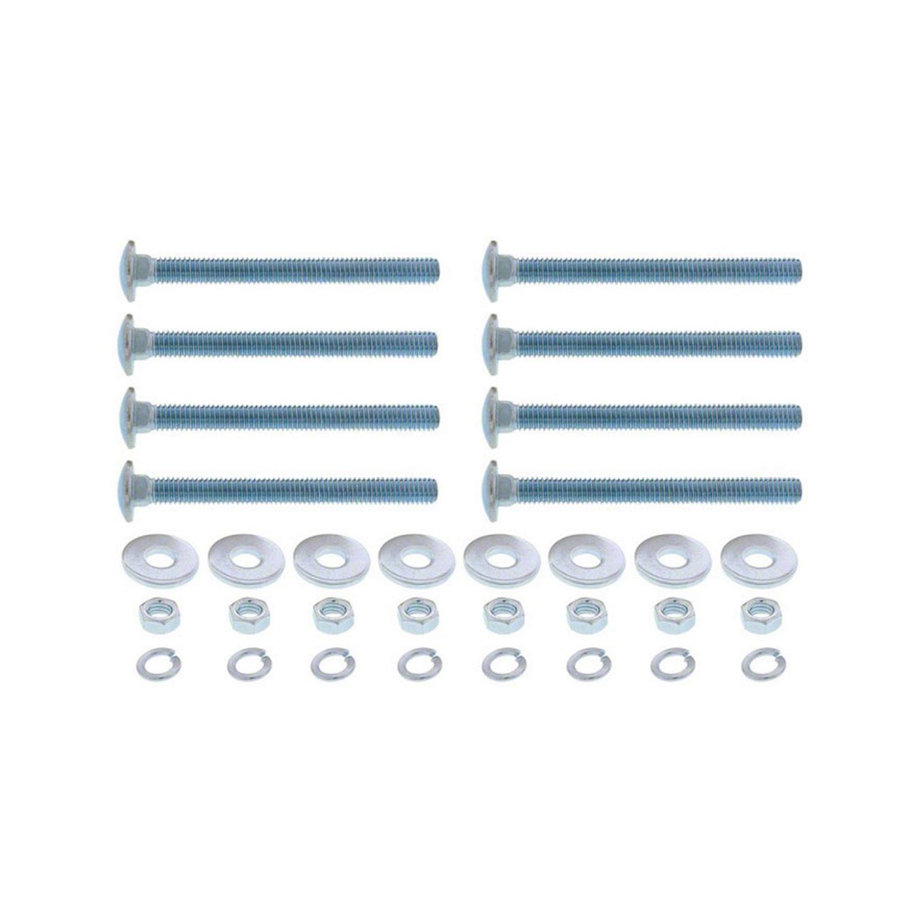 Brothers Trucks Ecklers Bed Bolt Kit; Zinc ZP1272 (67-72 C/K10 ...