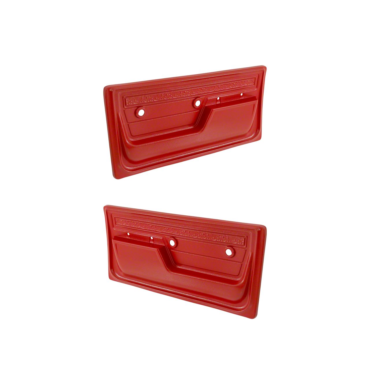 Brothers Trucks Ecklers Deluxe Interior Front Door Panels; Red ...