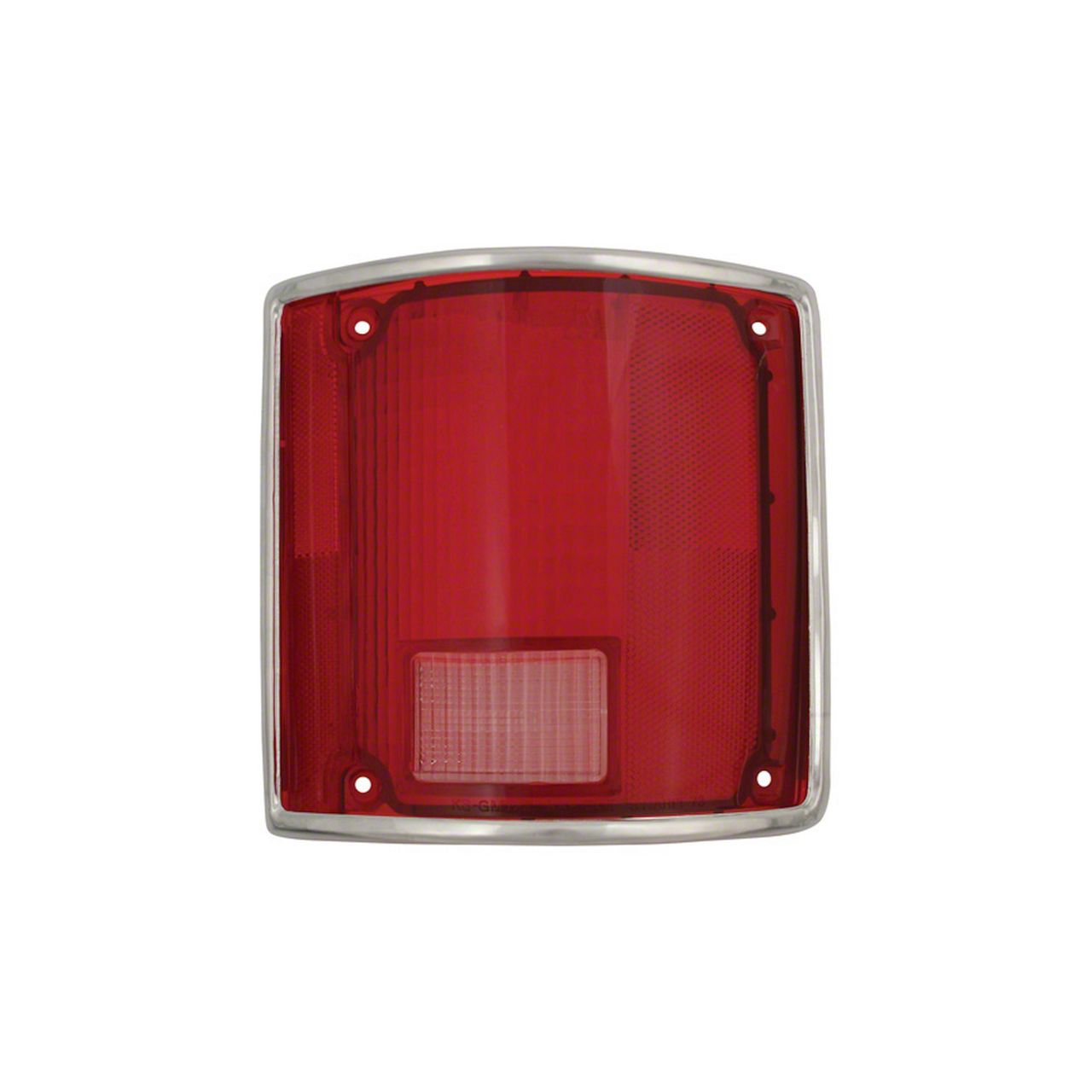 Brothers Trucks Ecklers Deluxe Tail Light; Polished Housing; Red Lens ...
