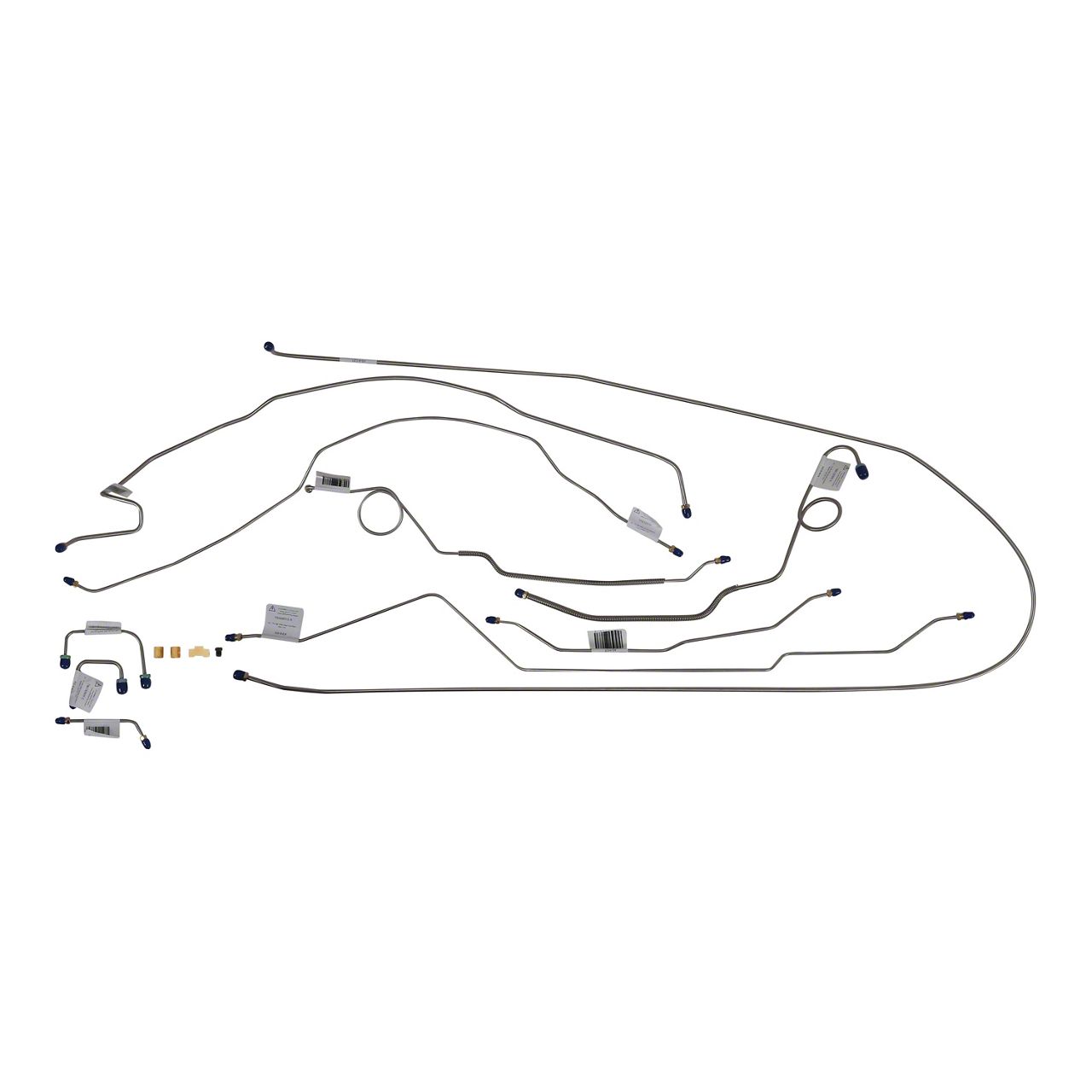 Brothers Trucks Ecklers Disc Brake Conversion Brake Lines; Stainless ...