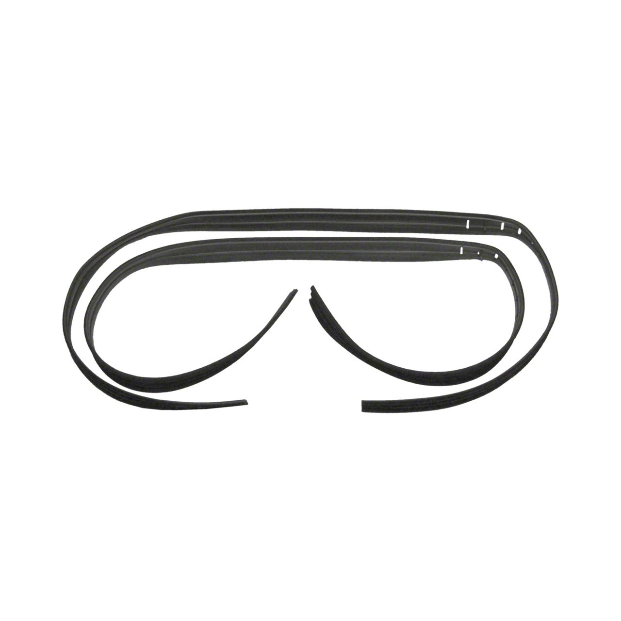 Brothers Trucks Ecklers Door Glass Window Run Channel Set B3028-67 (67 ...