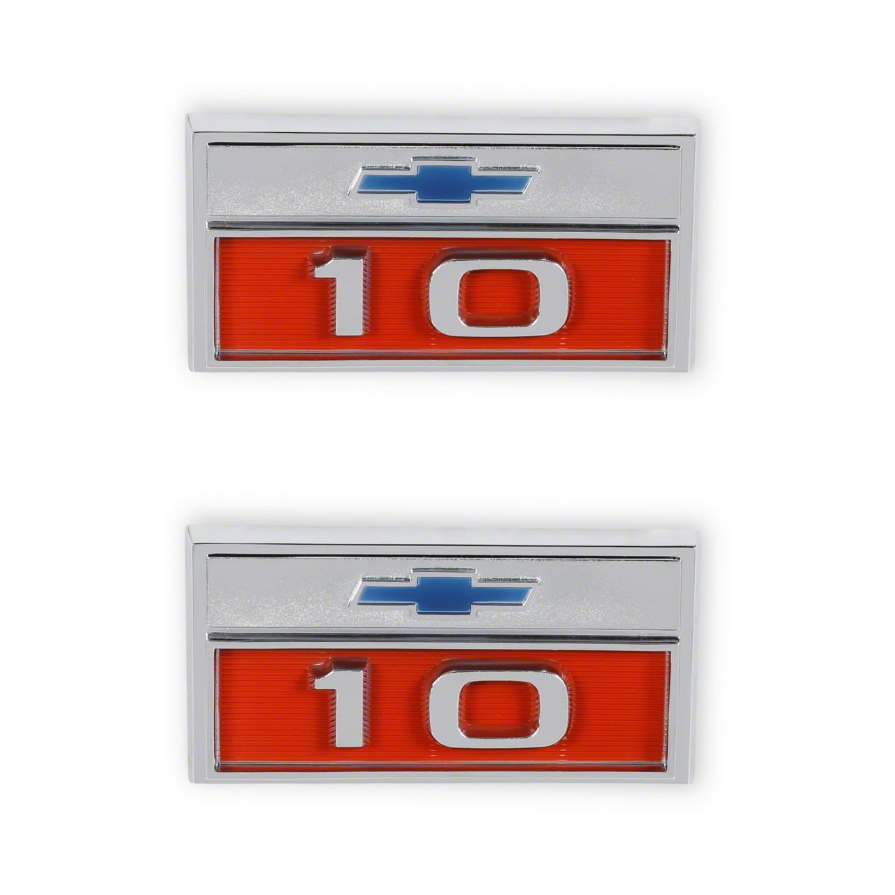 Brothers Trucks Ecklers Fender Badges; Chevy 10 04-571 (1966 C/K10)