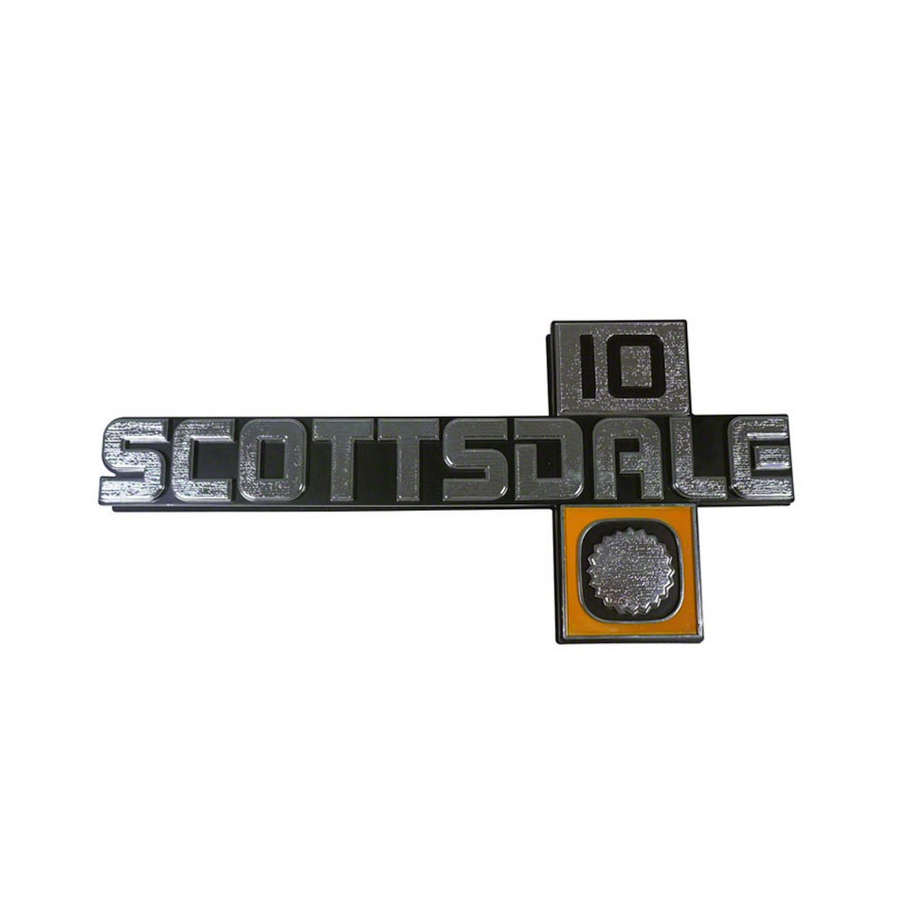 Brothers Trucks Ecklers Fender Emblems; Custom Scottsdale 10 FE87SC1 ...