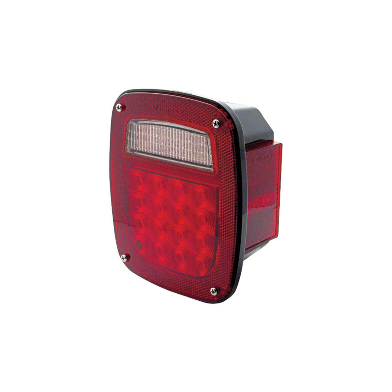 Brothers Trucks Ecklers LED Tail Light; Black Housing; Red/Clear Lens ...