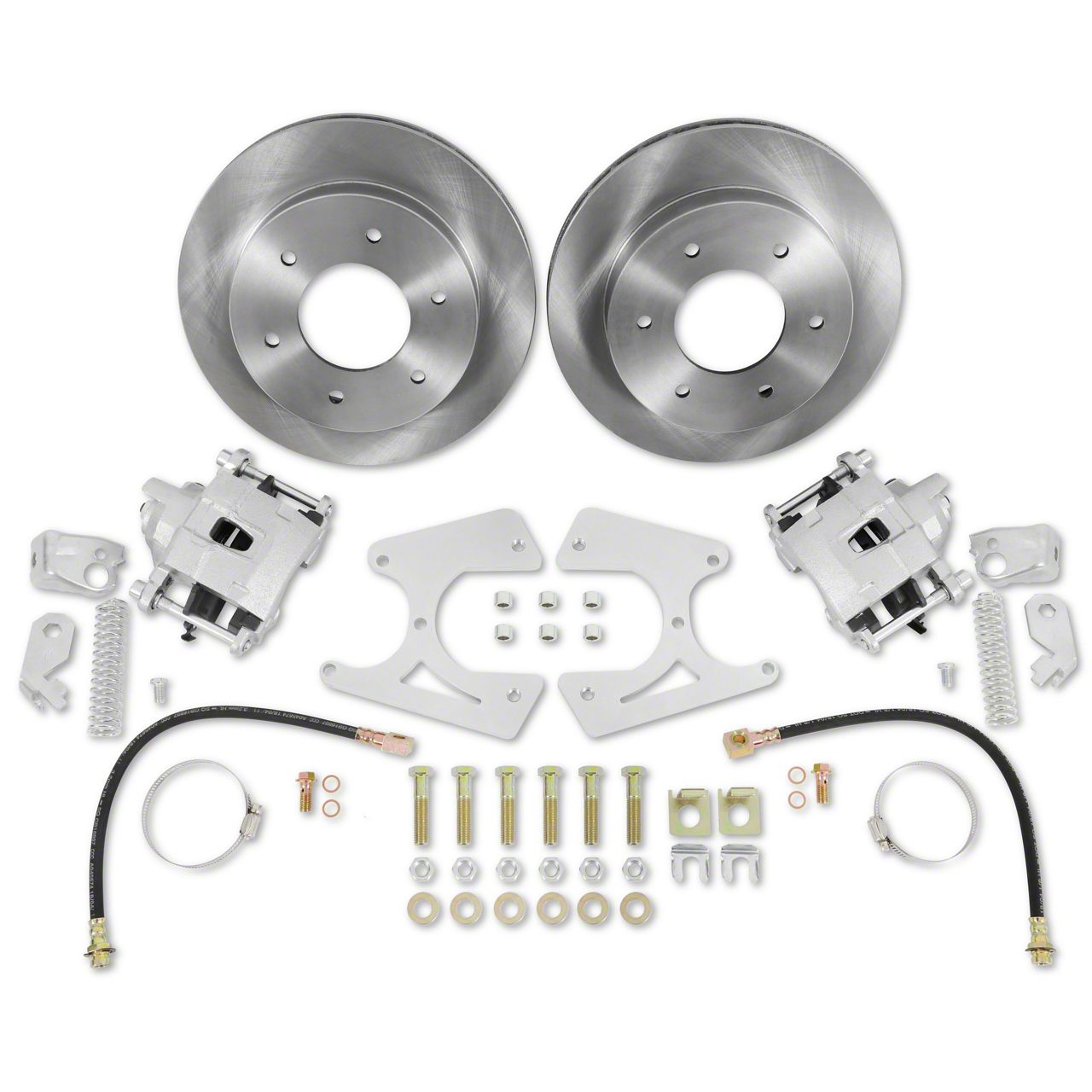 Brothers Trucks Ecklers Rear Disc Brake Conversion; 6x5.5-Inch Bolt ...