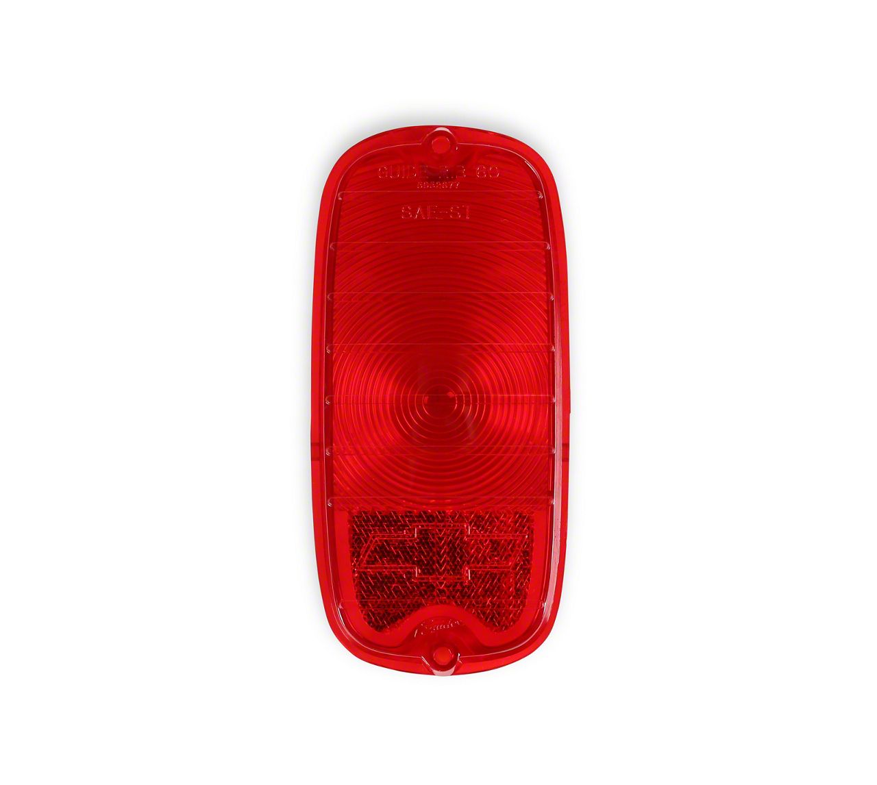 Brothers Trucks Ecklers Tail Light Lens; Red 07-135 (60-66 C/K10 Fleetside)