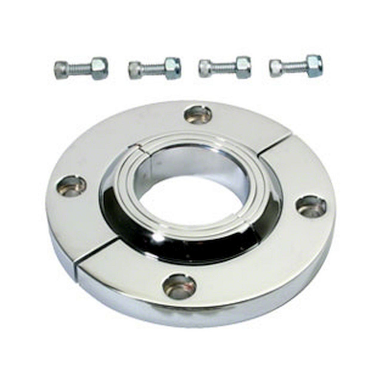 Brothers Trucks Ecklers Universal Steering Column Floor Plate; Chrome ...
