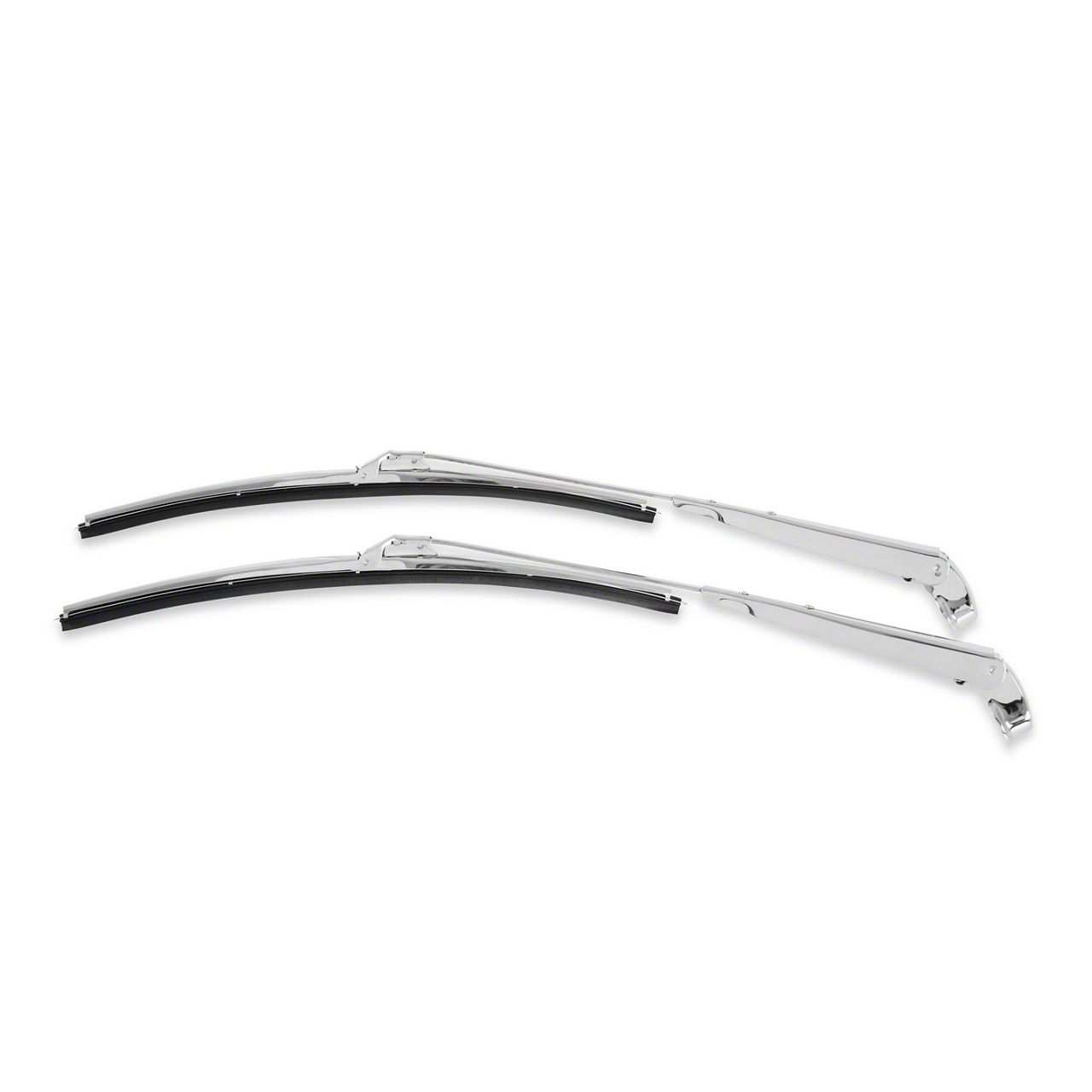 Brothers Trucks Ecklers Windshield Wiper Arm and Blade Set; Stainless ...
