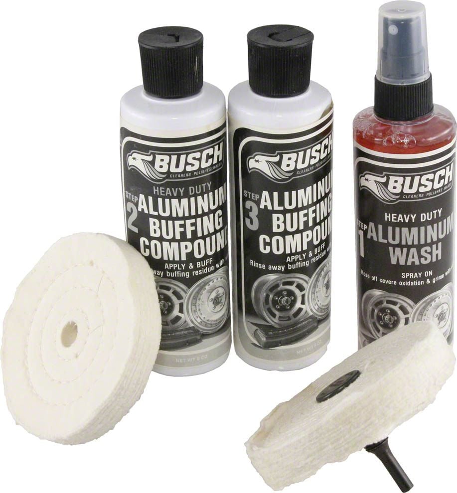 Ecklers Wash & Buff Kit,Busch HD Alum