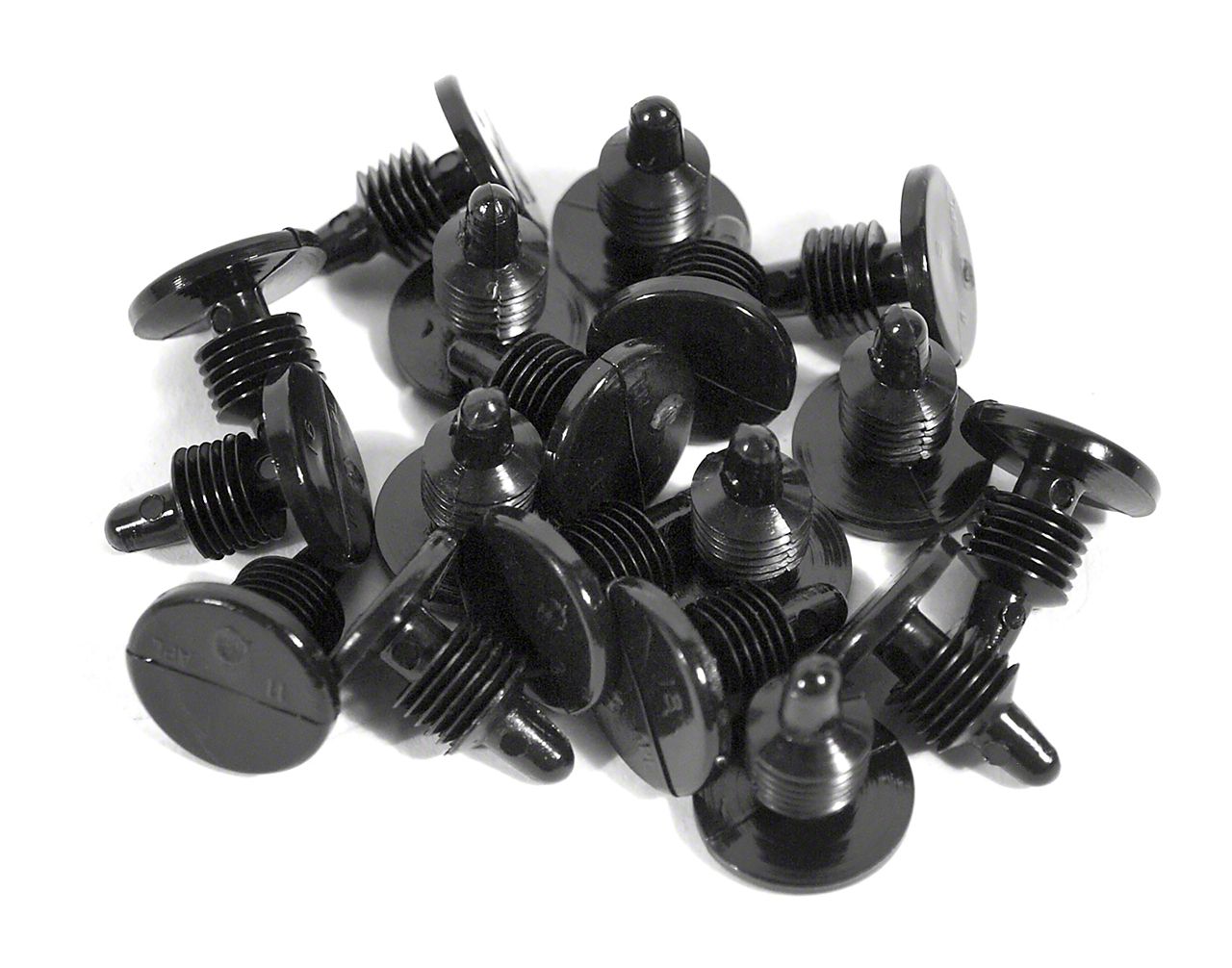 CA Ecklers A-Arm Shield Push-In Fastener Kit; 18-Pieces 49717 (68-82 ...