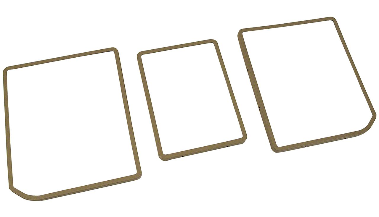 CA Ecklers 3-Piece ABS Plastic Rear Compartment Unit Door Frames EK-25 ...