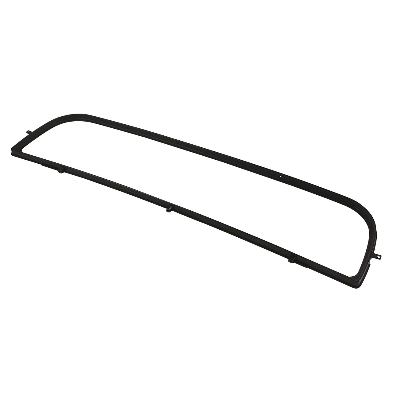 CA Ecklers ABS Plastic Rear Window Frame; Dye to Match Black 58976 (73 ...